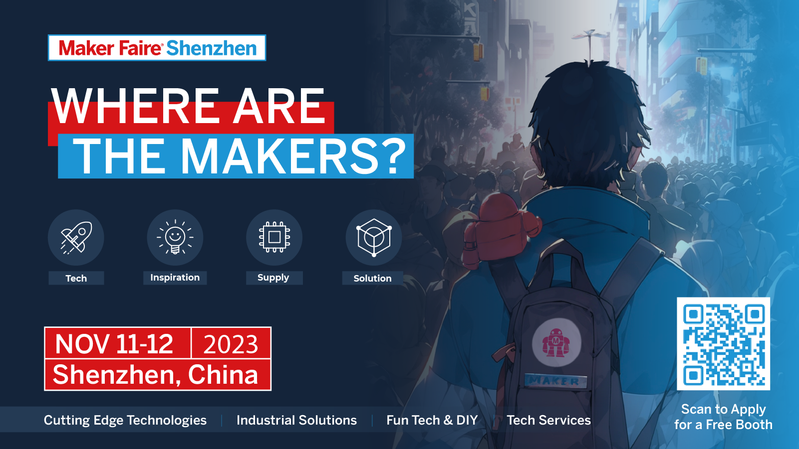 Let’s Meet at Vanke Design Commune! – 大湾区国际创客峰会暨Maker Faire Shenzhen